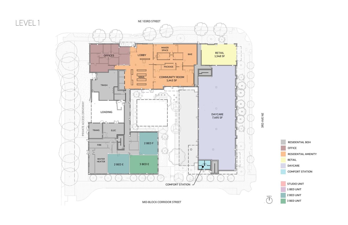 Northgate Affordable Housing | Laurie Linville-Gregston | Archinect