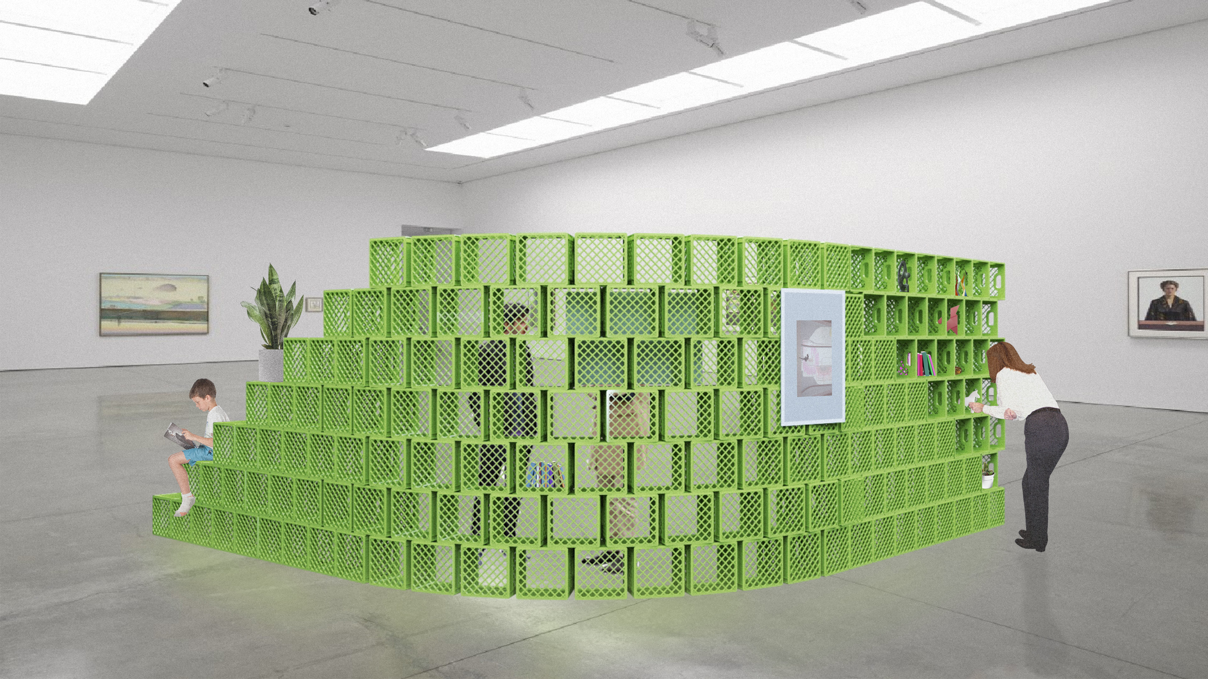 PORO-City, a modular milk crate design, is chosen as this year's 2x8 ...