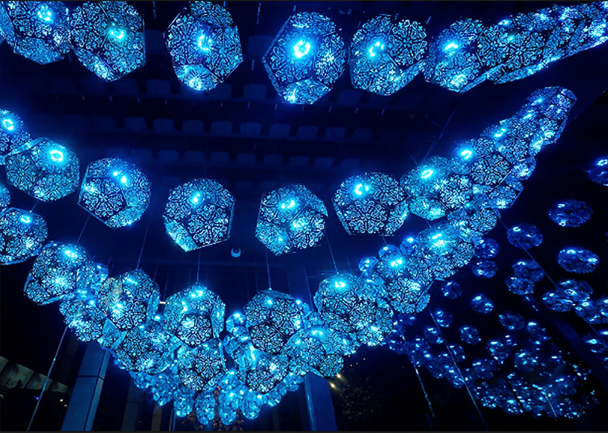 Infinite Polygon Ballet | Dion Art | Archinect