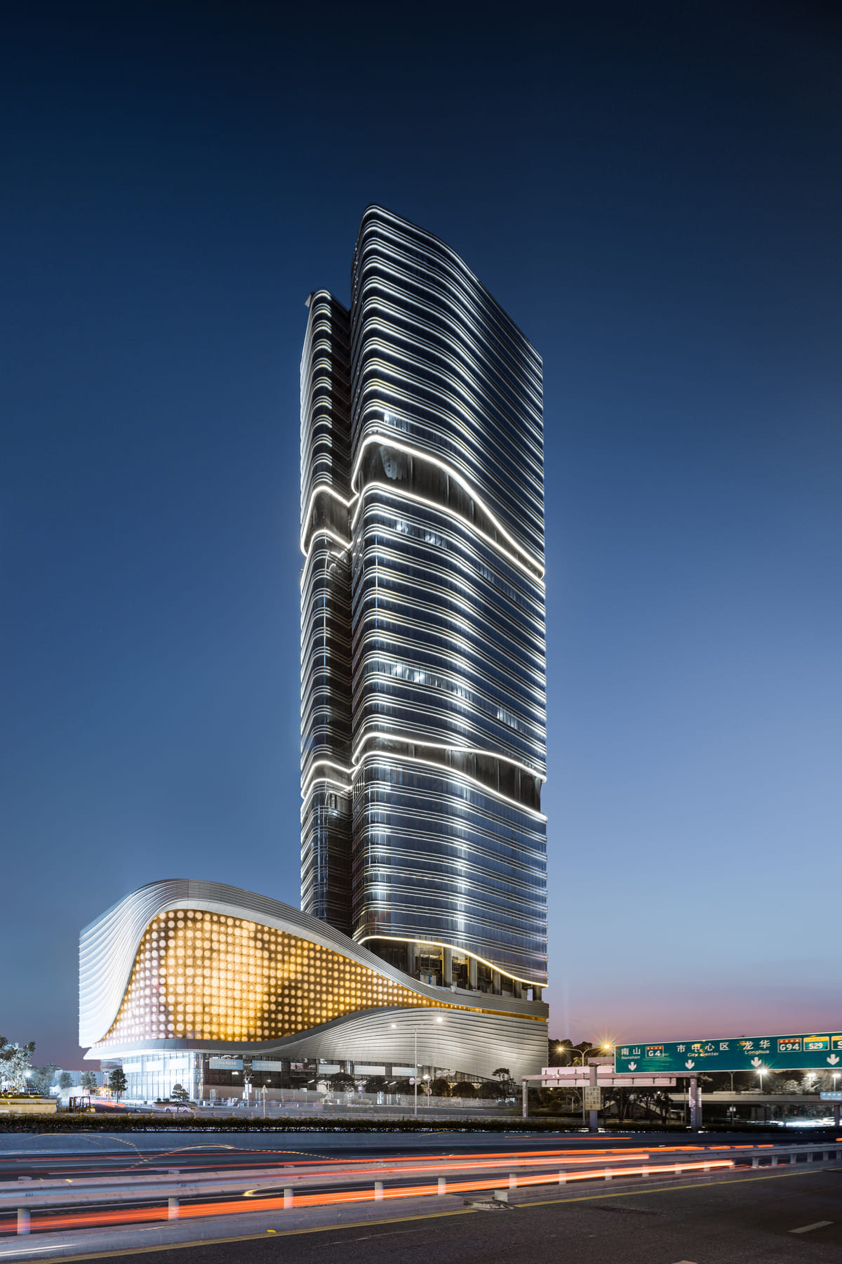 Shenzhen's Newest Super High-Rise Landmark: The 210-metre SHUIBEI ...