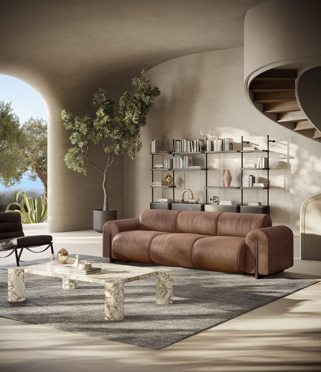 BIG unveils a new sofa piece designed for Natuzzi Italia | News | Archinect