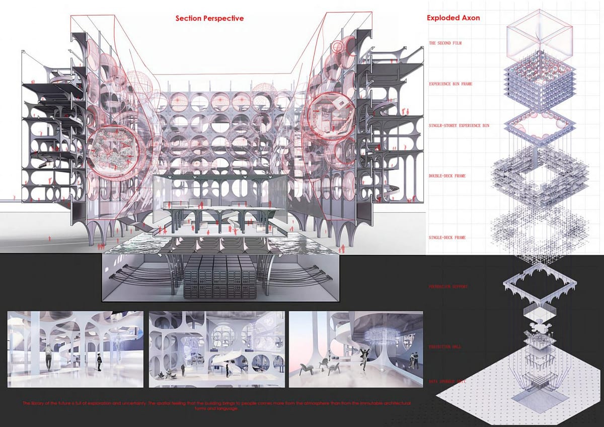 Bubble Library | Yao Xiao | Archinect