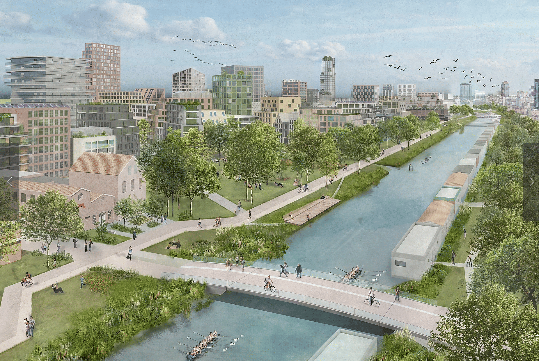 This Dutch urban plan is completely car-free | News | Archinect