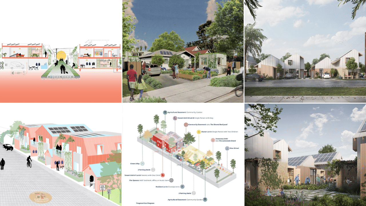 Winning designs for the City of LA's Low-Rise Design Challenge explore ...