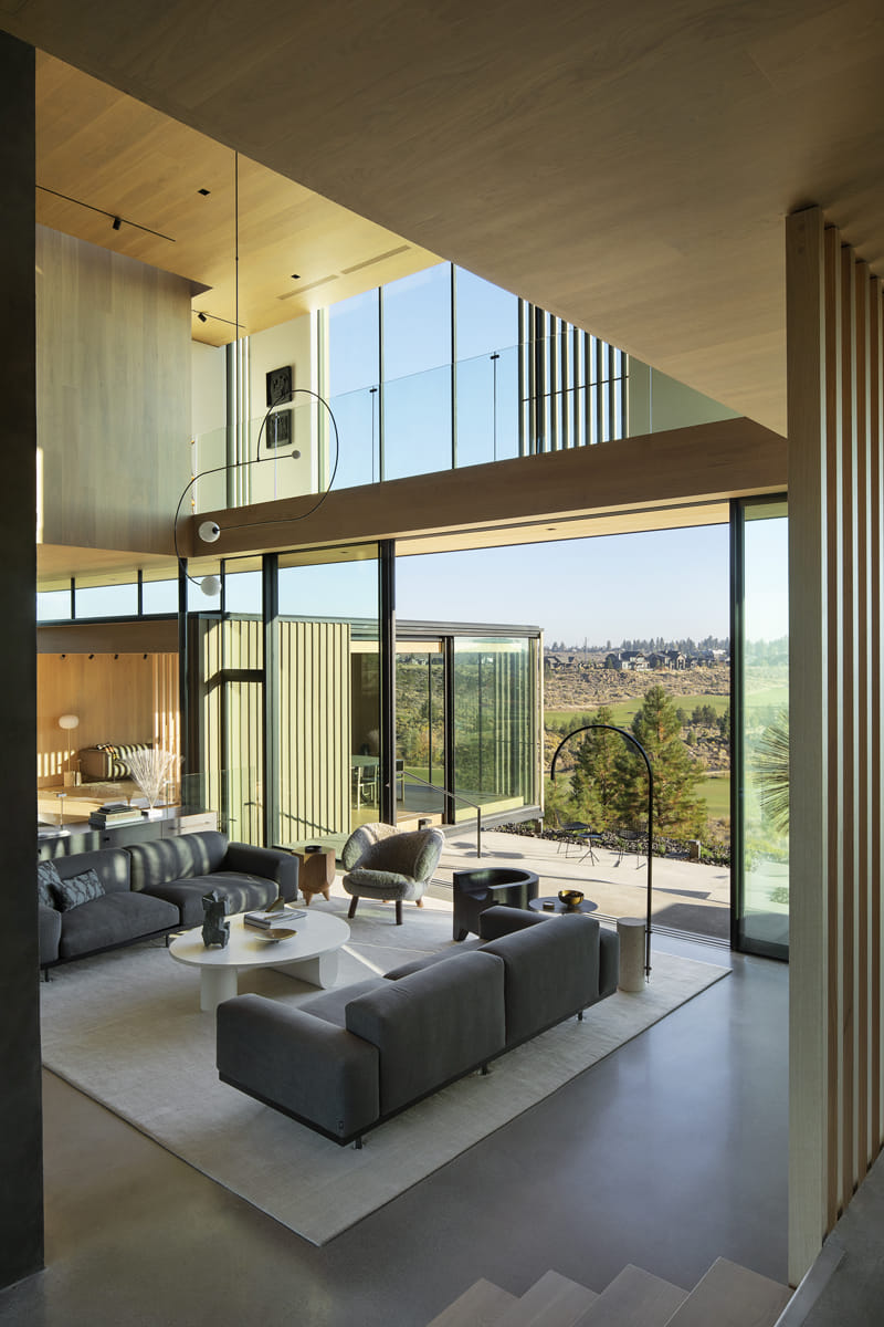 Tetherow Overlook House | Hacker Architects | Archinect
