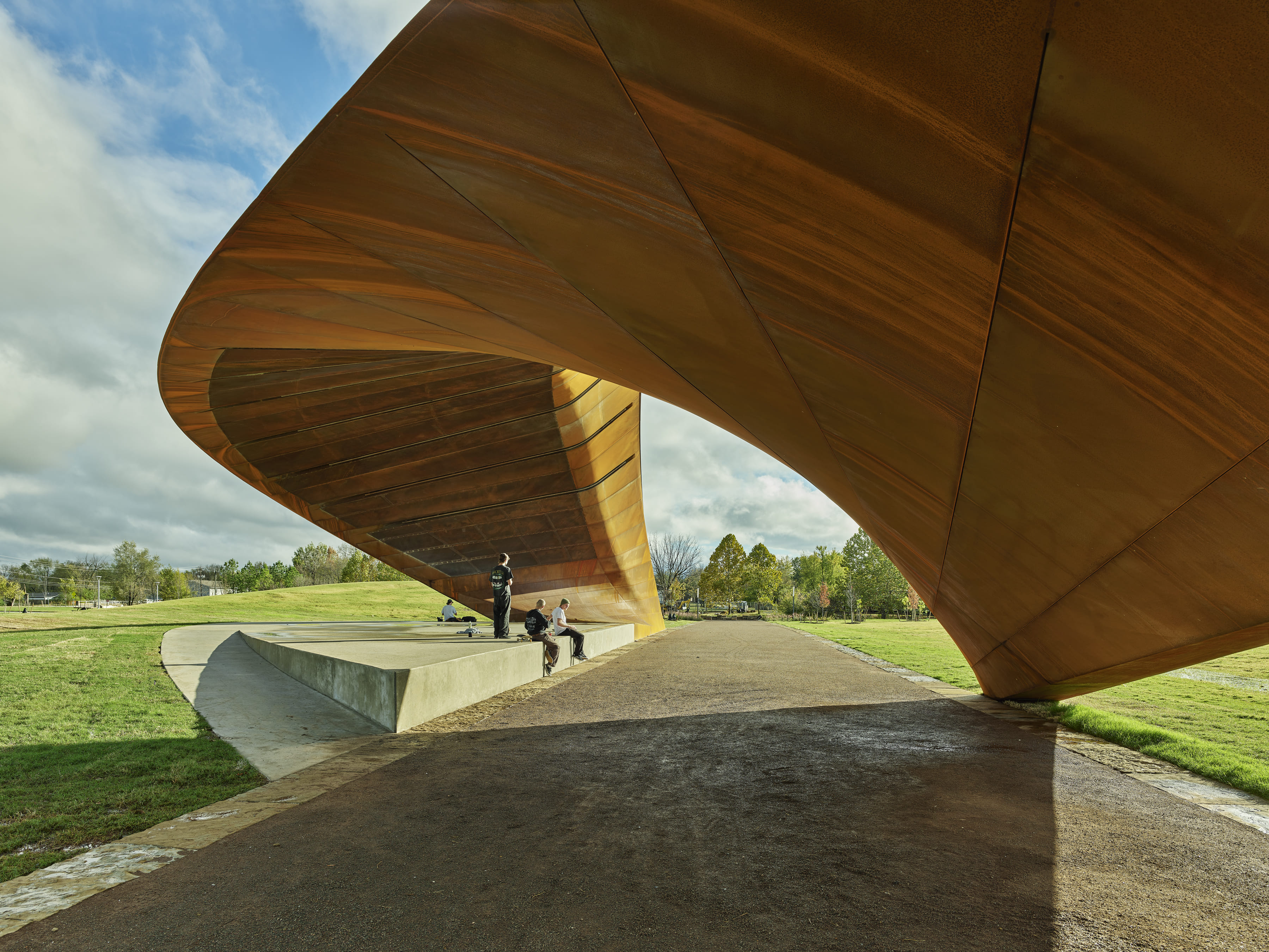 Trahan Architects completes community-enhancing pavilion design in ...