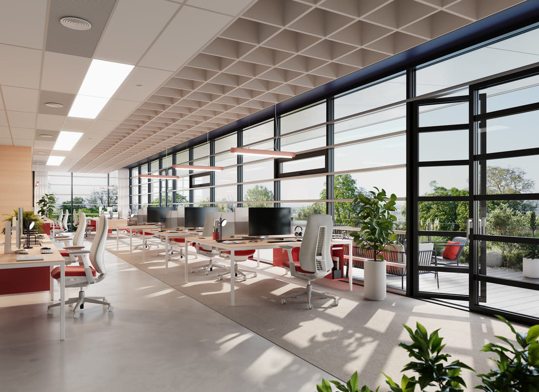 Interior Visualization: Office Spaces | Render Vision | Archinect