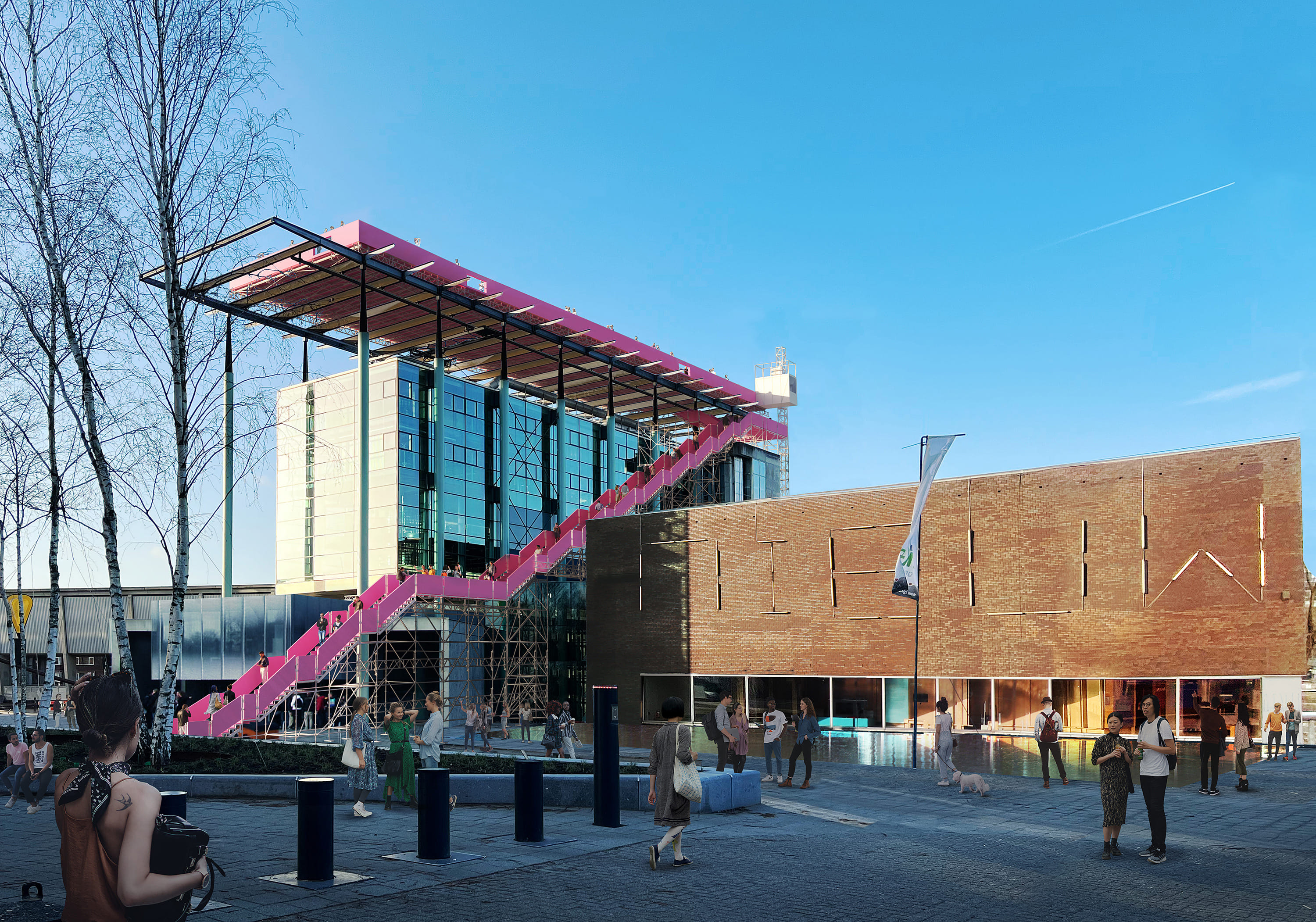 MVRDV's The Podium at Het Nieuwe Instituut seeks to showcase the role ...