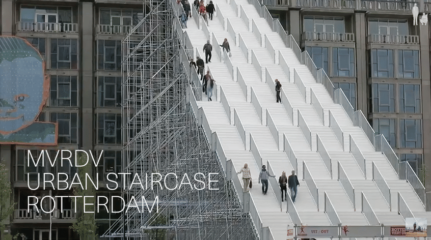 A video tour of MVRDV's "The Stairs" | News | Archinect