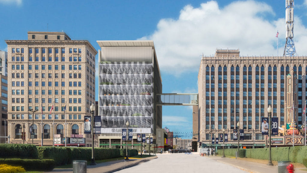 After delays, the pizza-slice-shaped windows on the Little Caesars ...