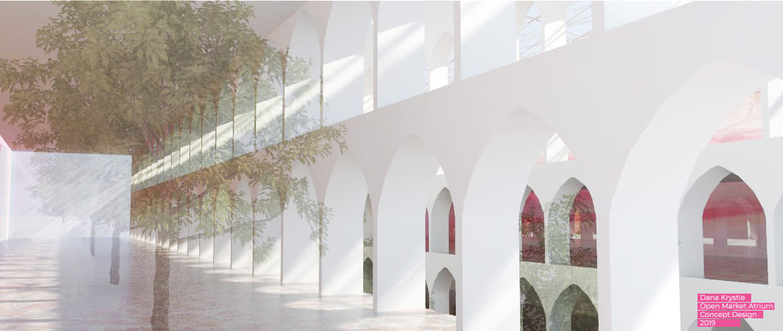 OPEN MARKET ATRIUM | CONCEPT DESIGN | Dana Krystle | Archinect
