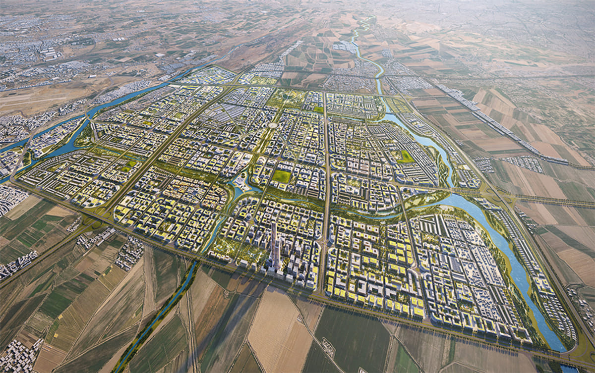Cross Works - New Tashkent Masterplan | Cross Works | Archinect