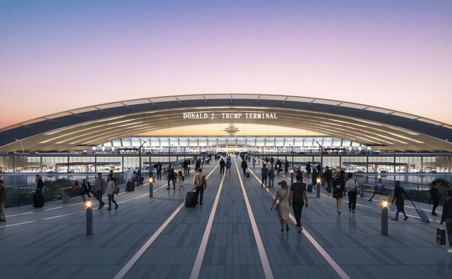 Design proposals for Trump's Dulles International Airport overhaul ...