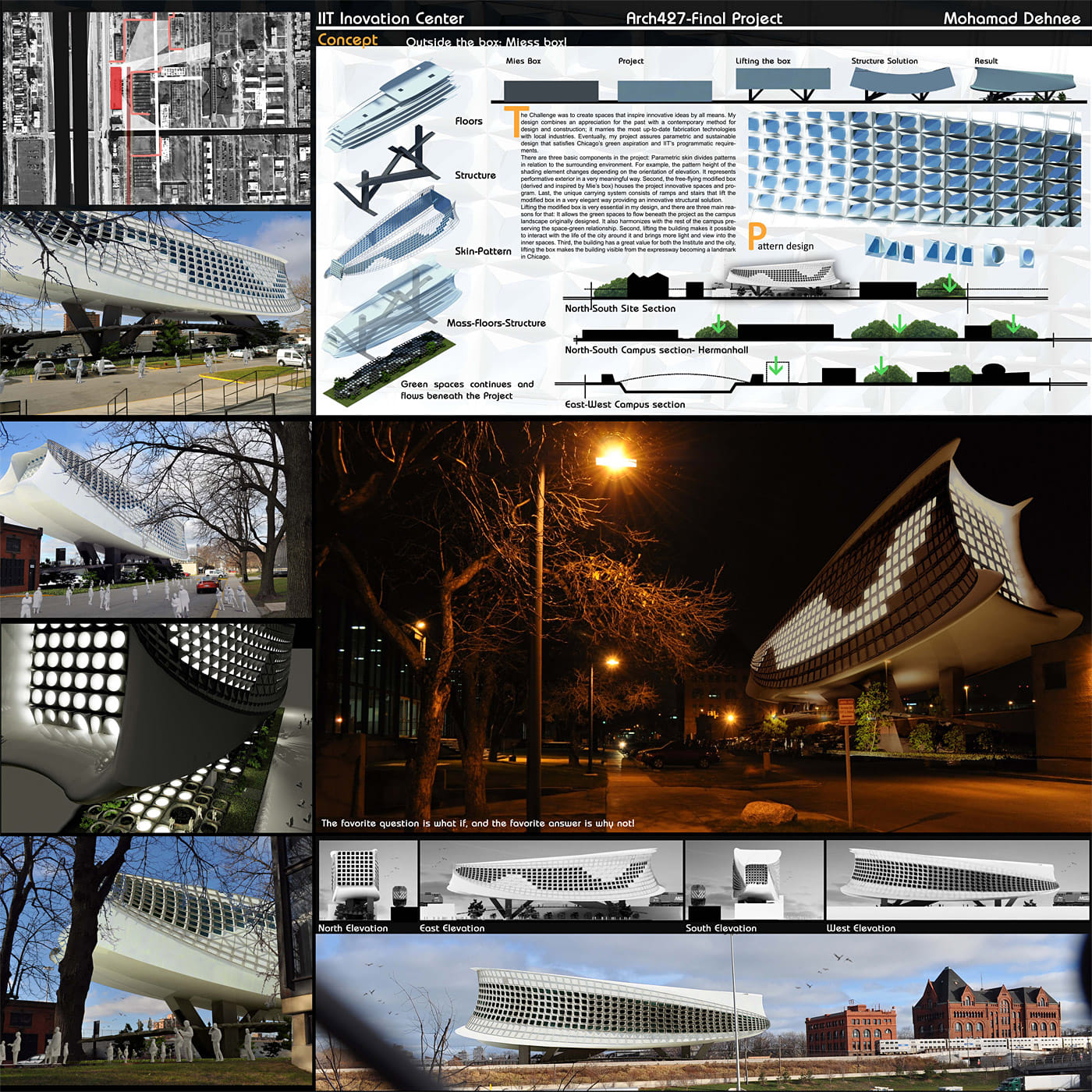Winners of IIT's Innovation Center Parametric Design Competition