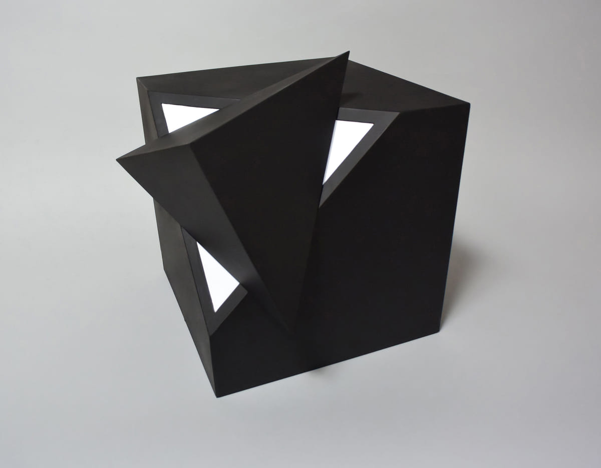 The Black Light, an interactive kinetic light sculpture | michael ...