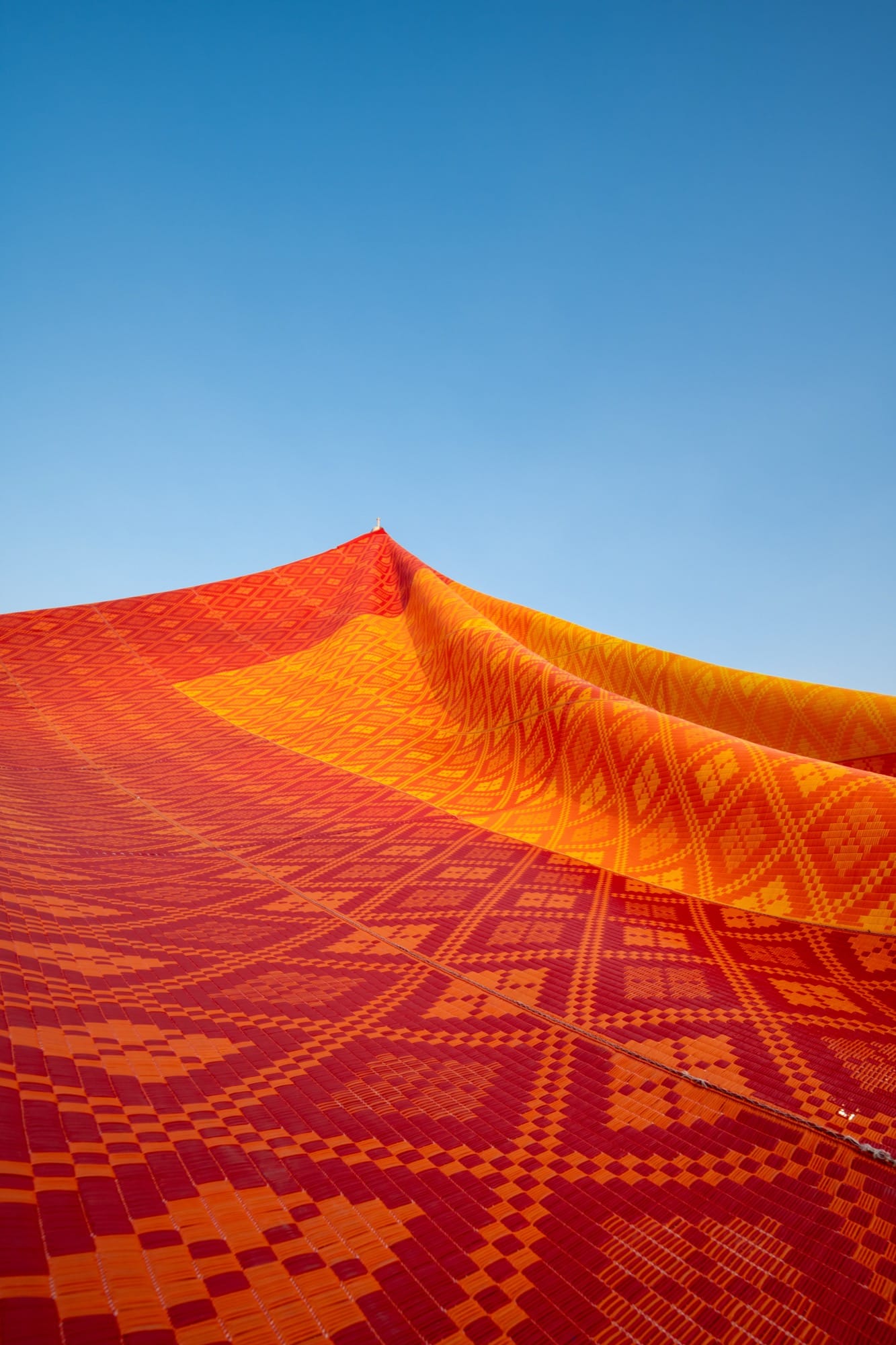 MVRDV uses 500 recycled plastic mats to create Bangkok Design Week ...