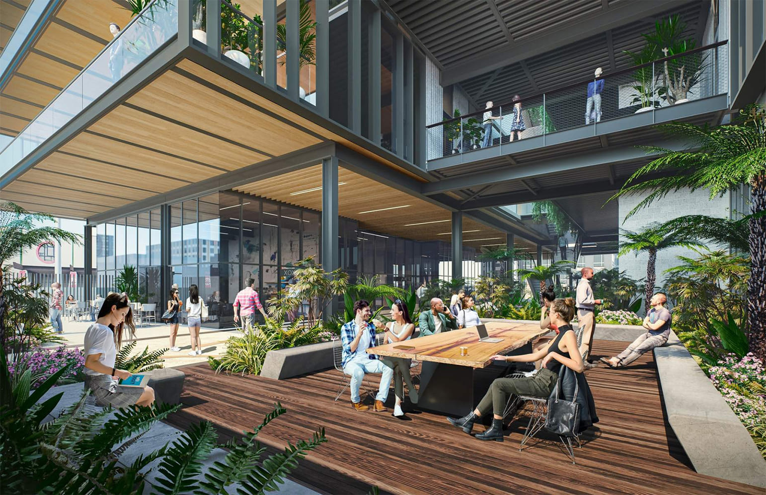 LEVER Architecture unveils designs for a new mass timber structure in ...