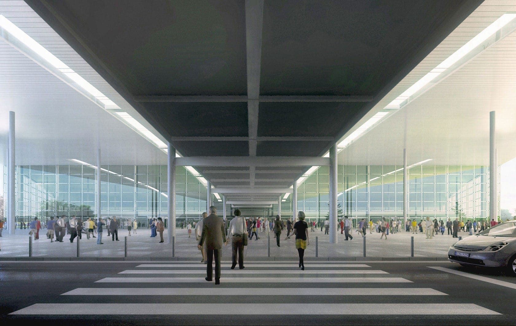 Perm Bolshoye Savino Airport New Terminal | Ricardo Bofill Taller de ...