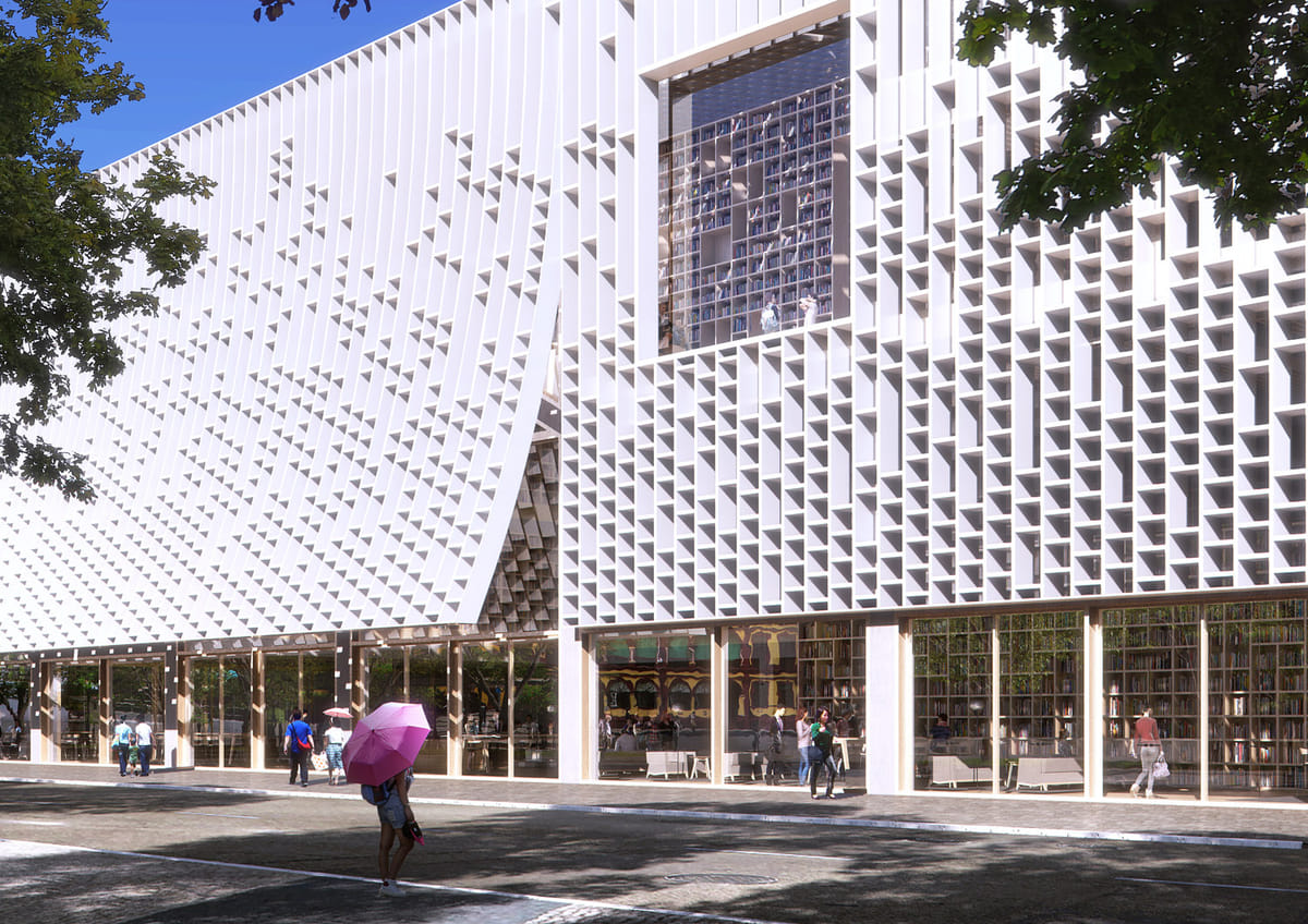 Macau Central Library | Mecanoo | Archinect