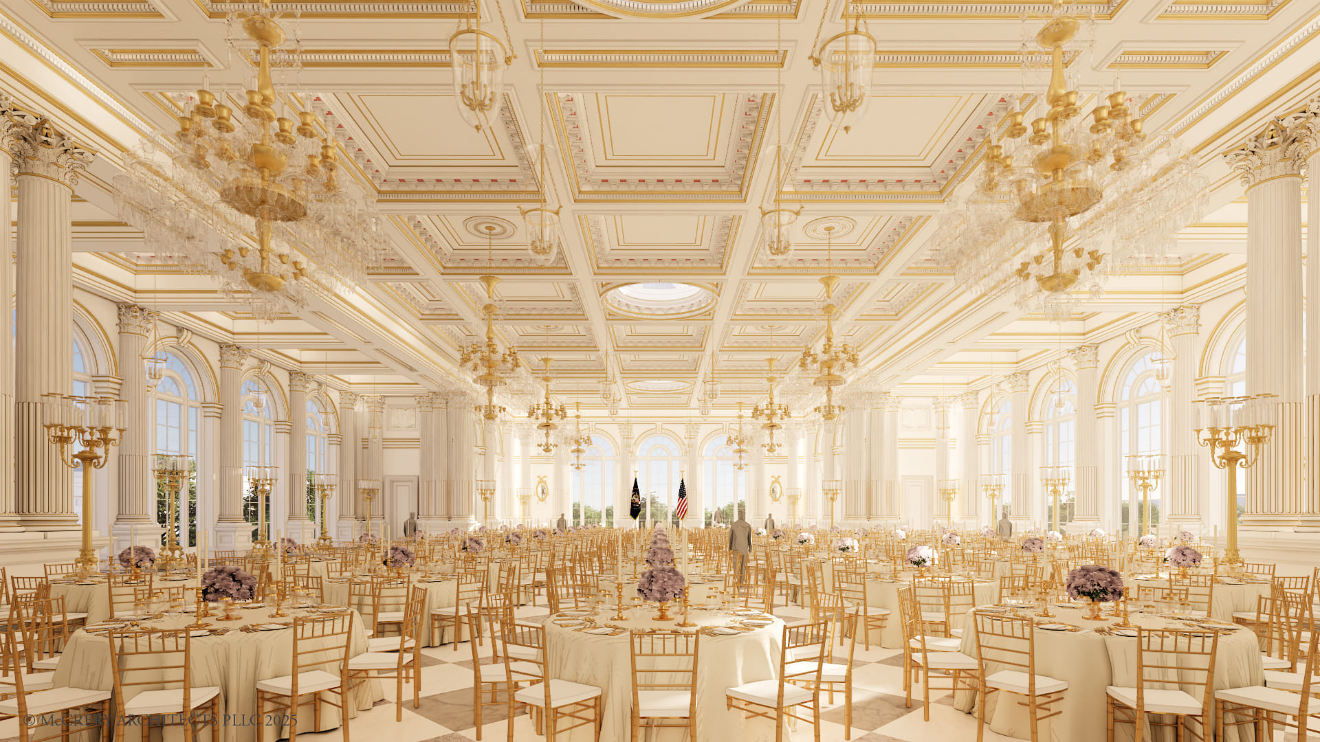 Trump hires new architect for White House ballroom after rift with ...