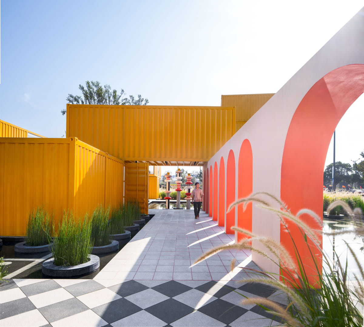 Container Showroom | Ballistic Architecture Machine (BAM) | Archinect