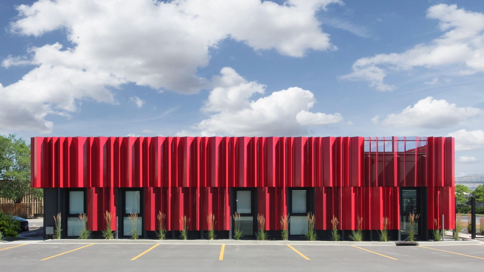 SLC Fire Training Administrative Center | Blalock & Partners | Archinect