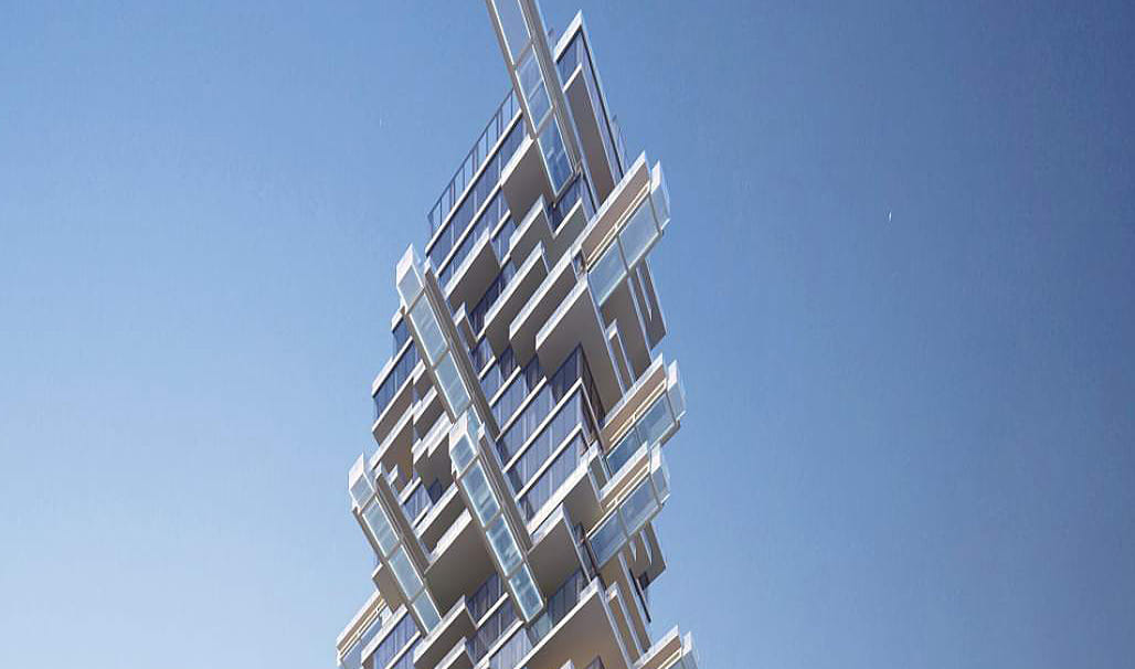 Arquitectonica designs a 53-story Jenga-like tower near LA's Pershing ...