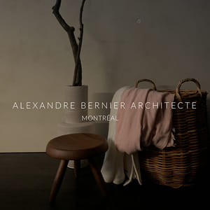 ALEXANDRE BERNIER ARCHITECTE | Archinect