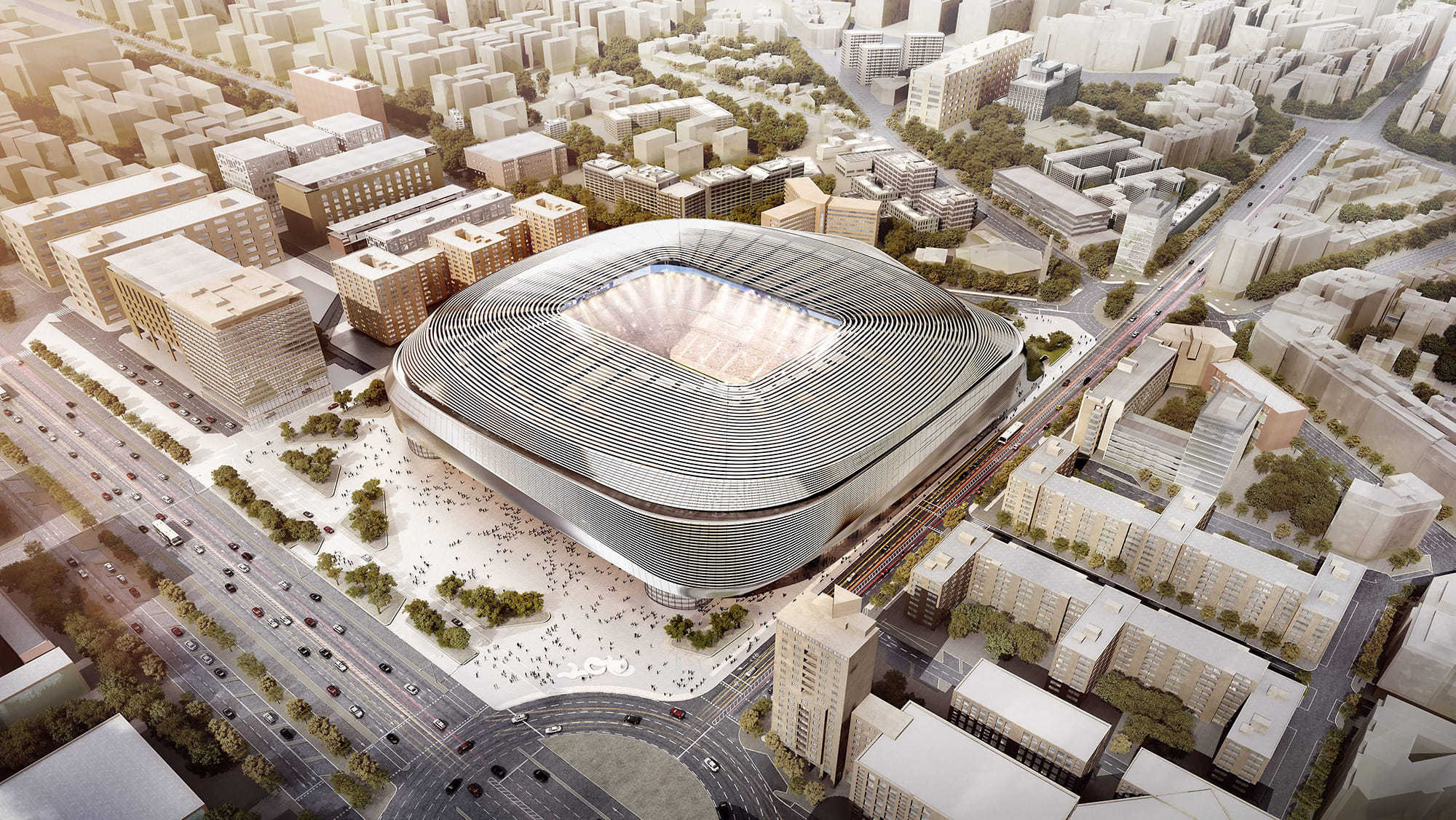 Real Madrid stadium renovation wrapped up | Gallery | Archinect