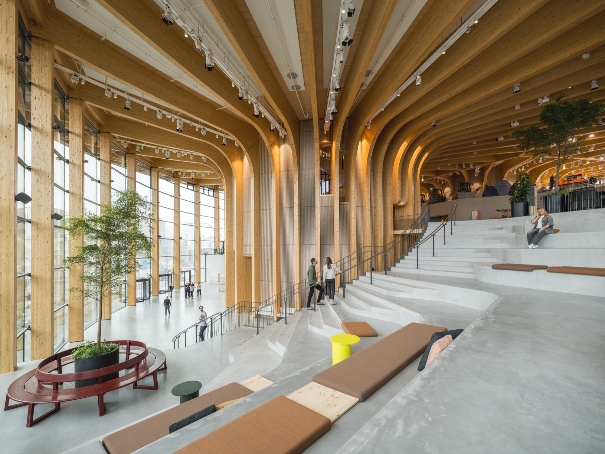Henning Larsen’s ‘forest canopy-like’ World of Volvo opens in Sweden ...