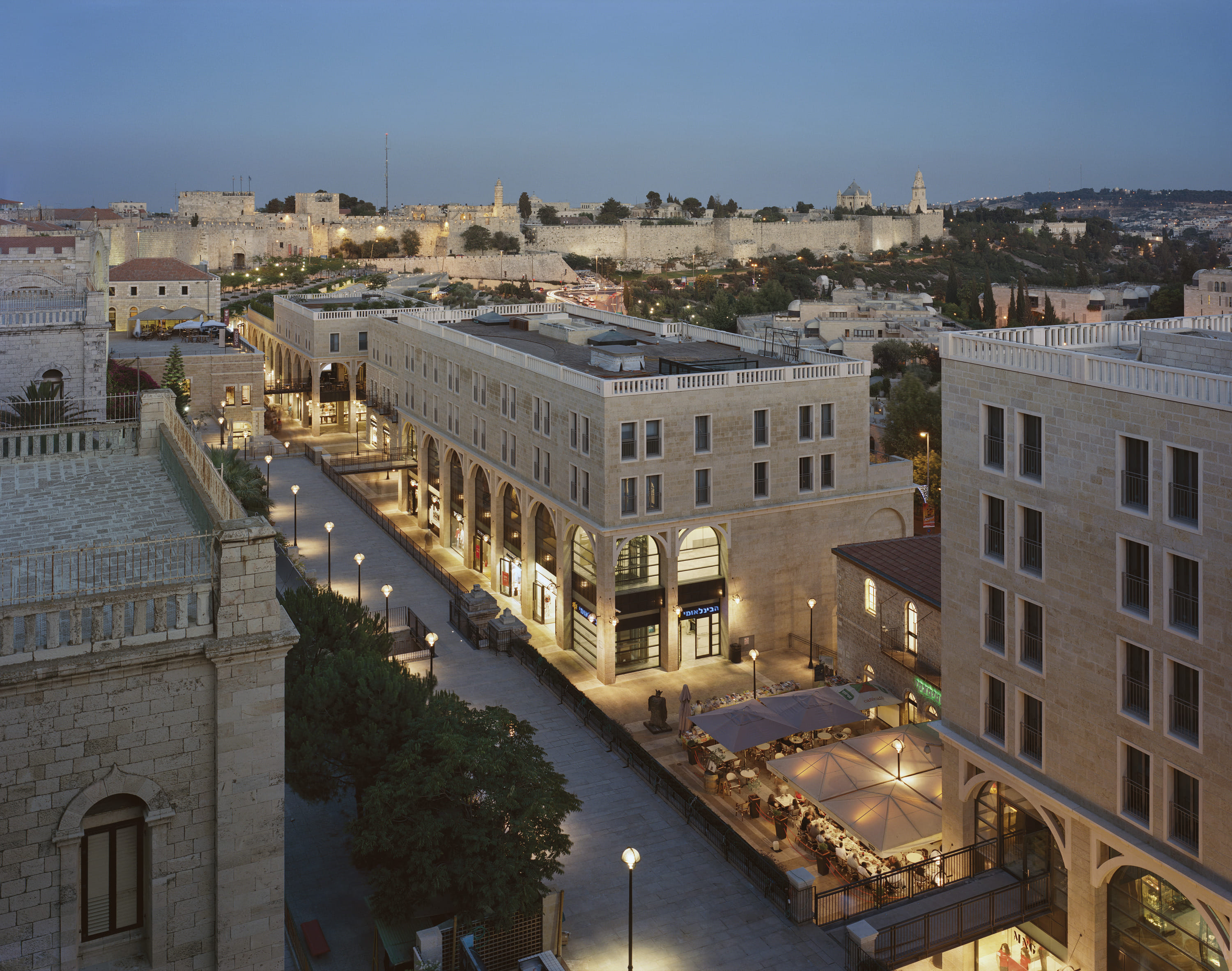 Mamilla Center | Safdie Architects | Archinect