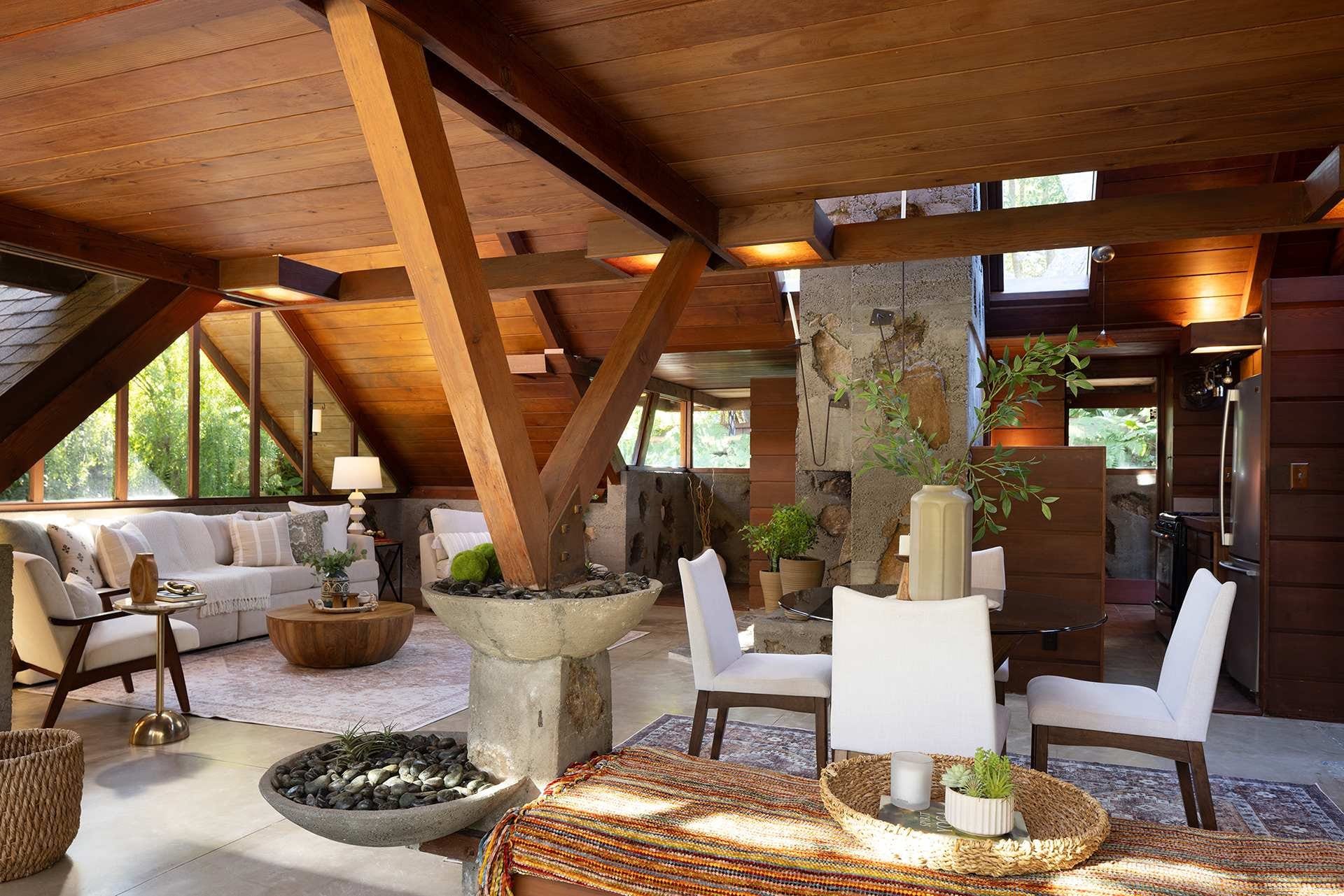Frank Lloyd Wright apprentice's midcentury Banyan House lists for $2.8M in California | News ...