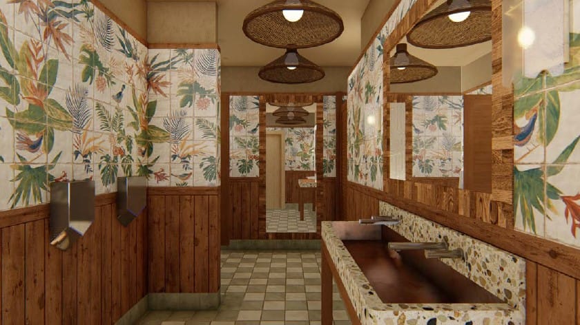 Mediterranean Restaurant | Cole Garrison | Archinect