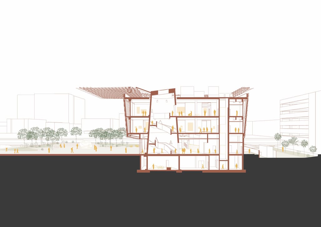 Francis Kéré designs Las Vegas art museum inspired by Mojave Desert ...