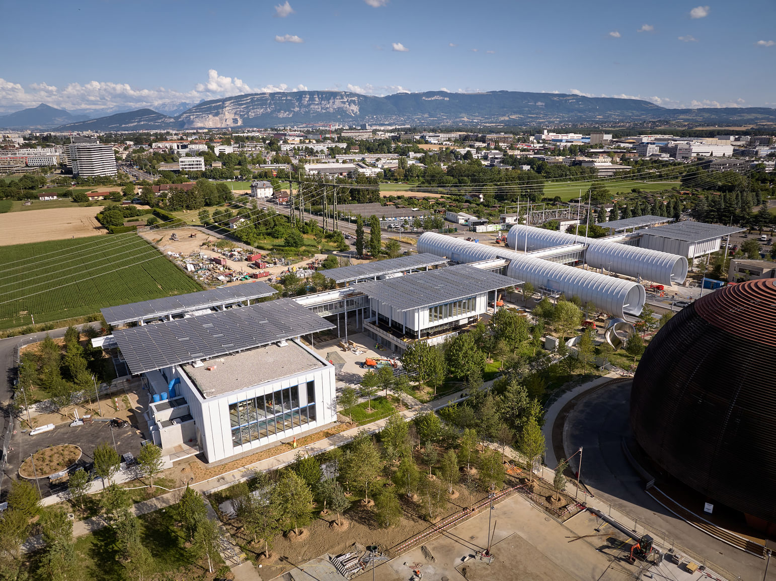 Renzo Piano Completes Cerns New Science Gateway Project In Geneva News Archinect