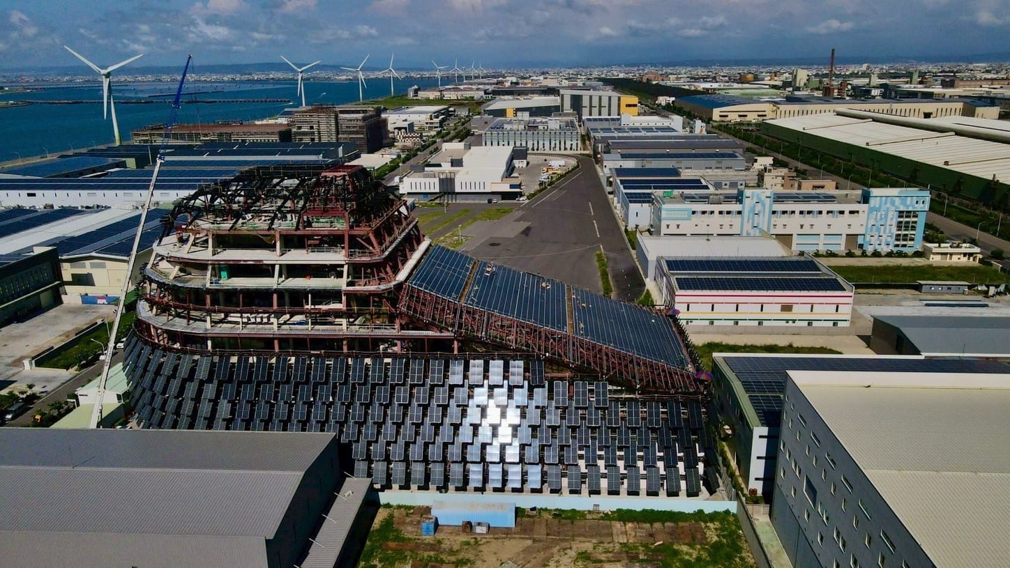 MVRDV’s dome-shaped Sun Rock tops out in Taiwan | News | Archinect