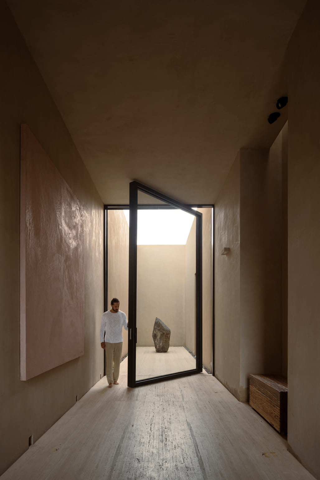 A minimalist house shaped by the region's convent architecture | News ...