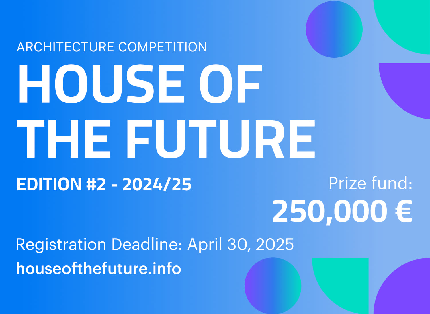 €140,000 awarded to the previous HOUSE OF THE FUTURE winner — The next ...