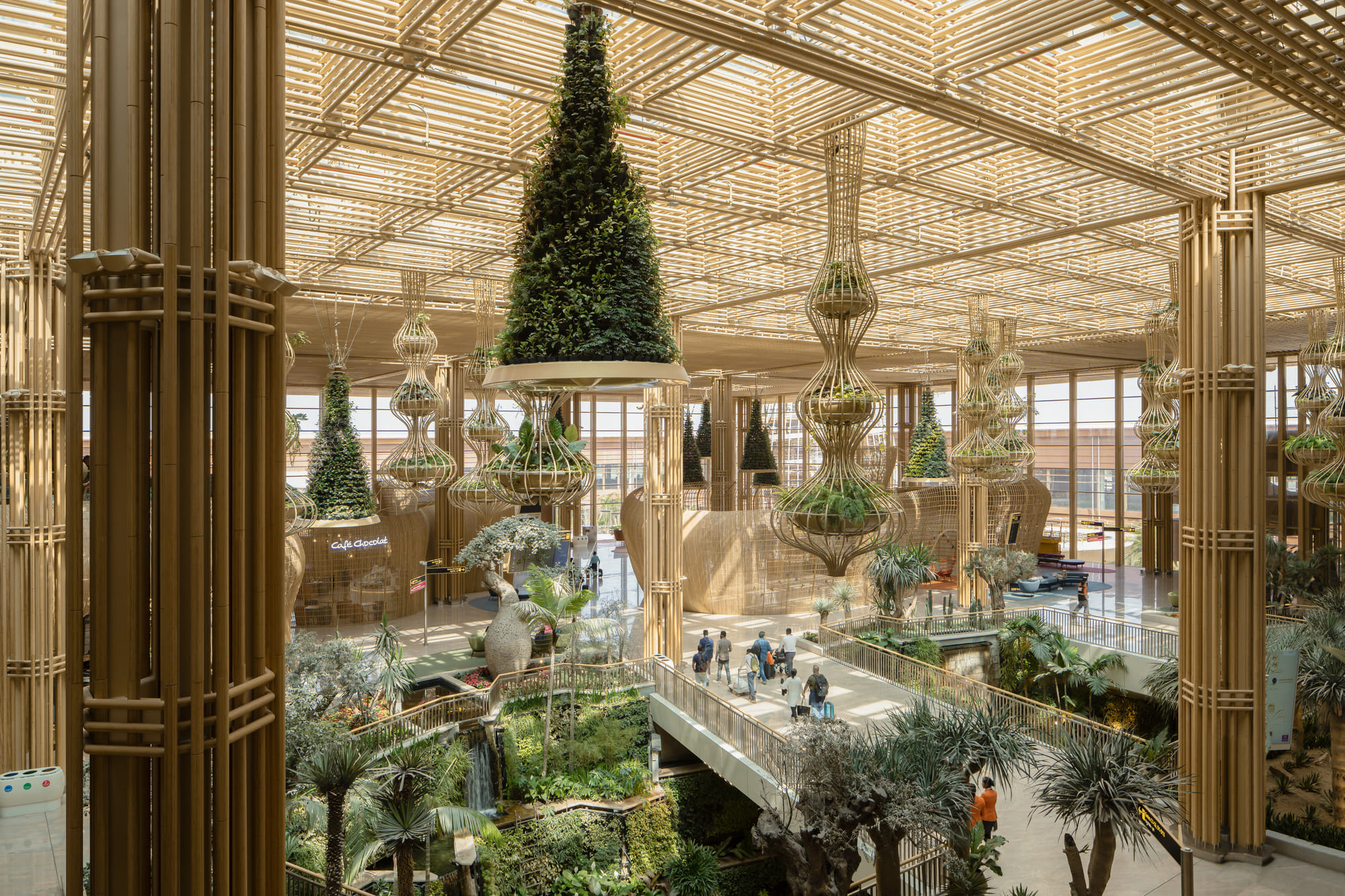 SOM completes ‘terminal in a garden’ for India’s Kempegowda ...