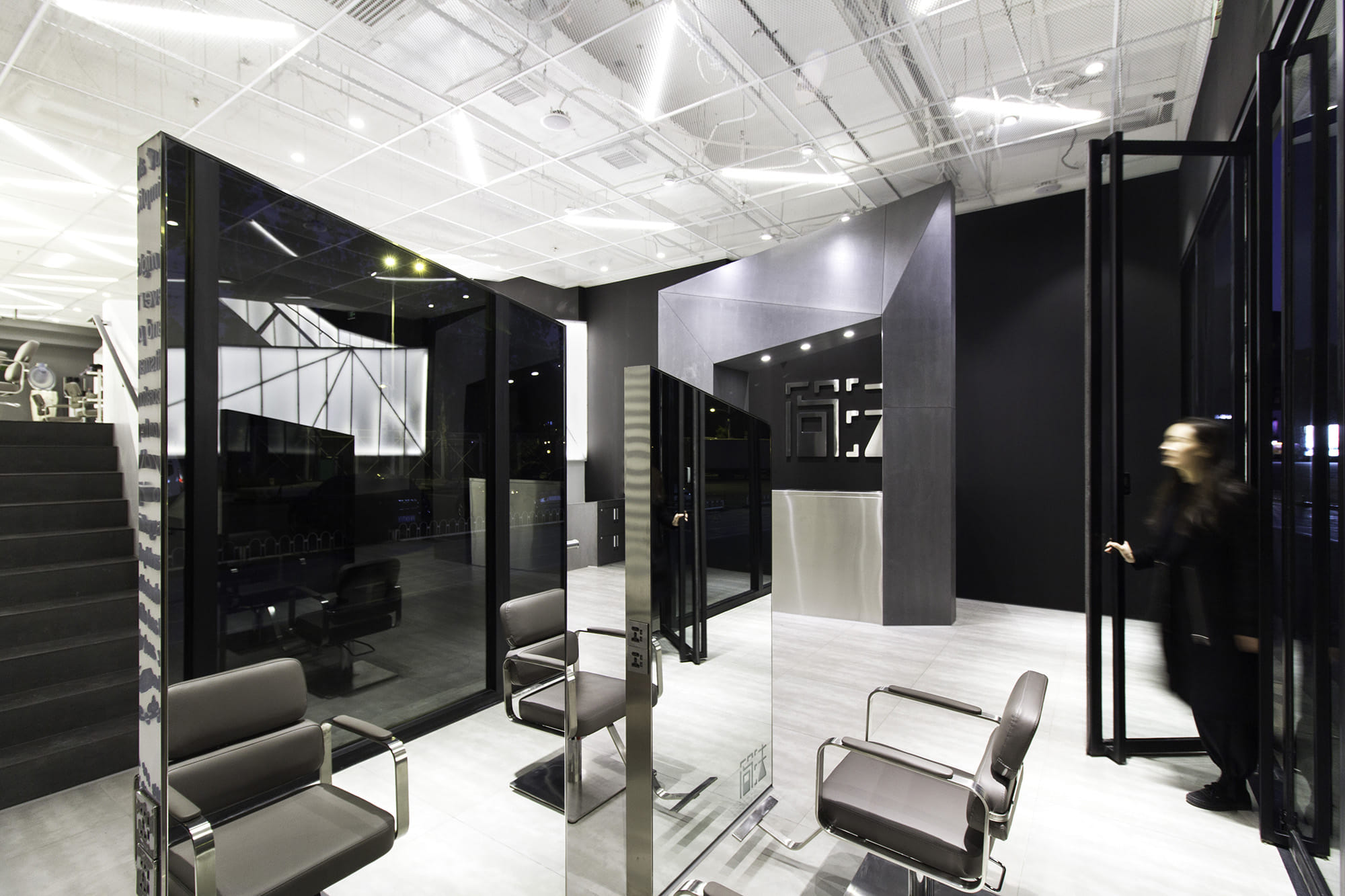 Stadium Hair Salon | maison h | Archinect