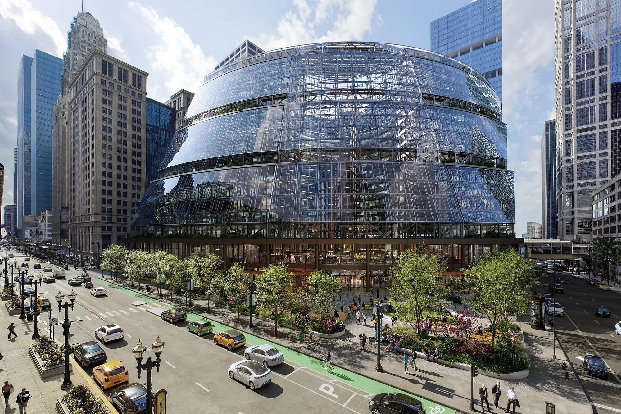 Chicago's Thompson Center begins demolition ahead of $280 million ...