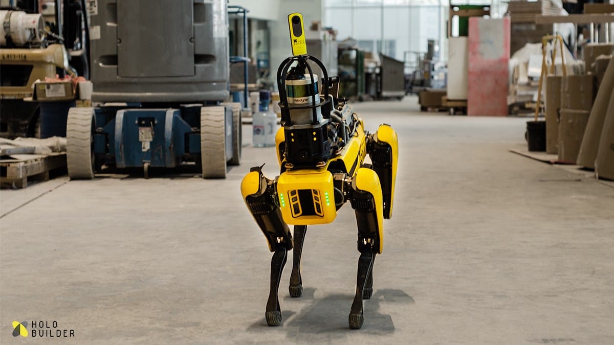 Robot "dog" can autonomously document construction progress | News ...