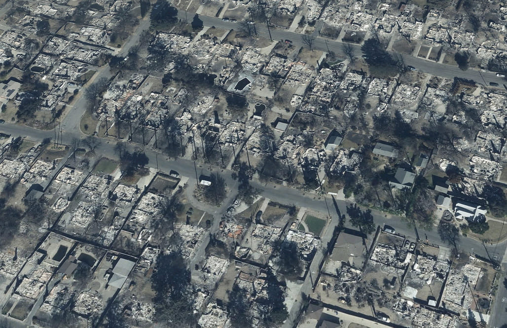 2025 saw Los Angeles begin to rebuild after devastating wildfires ...