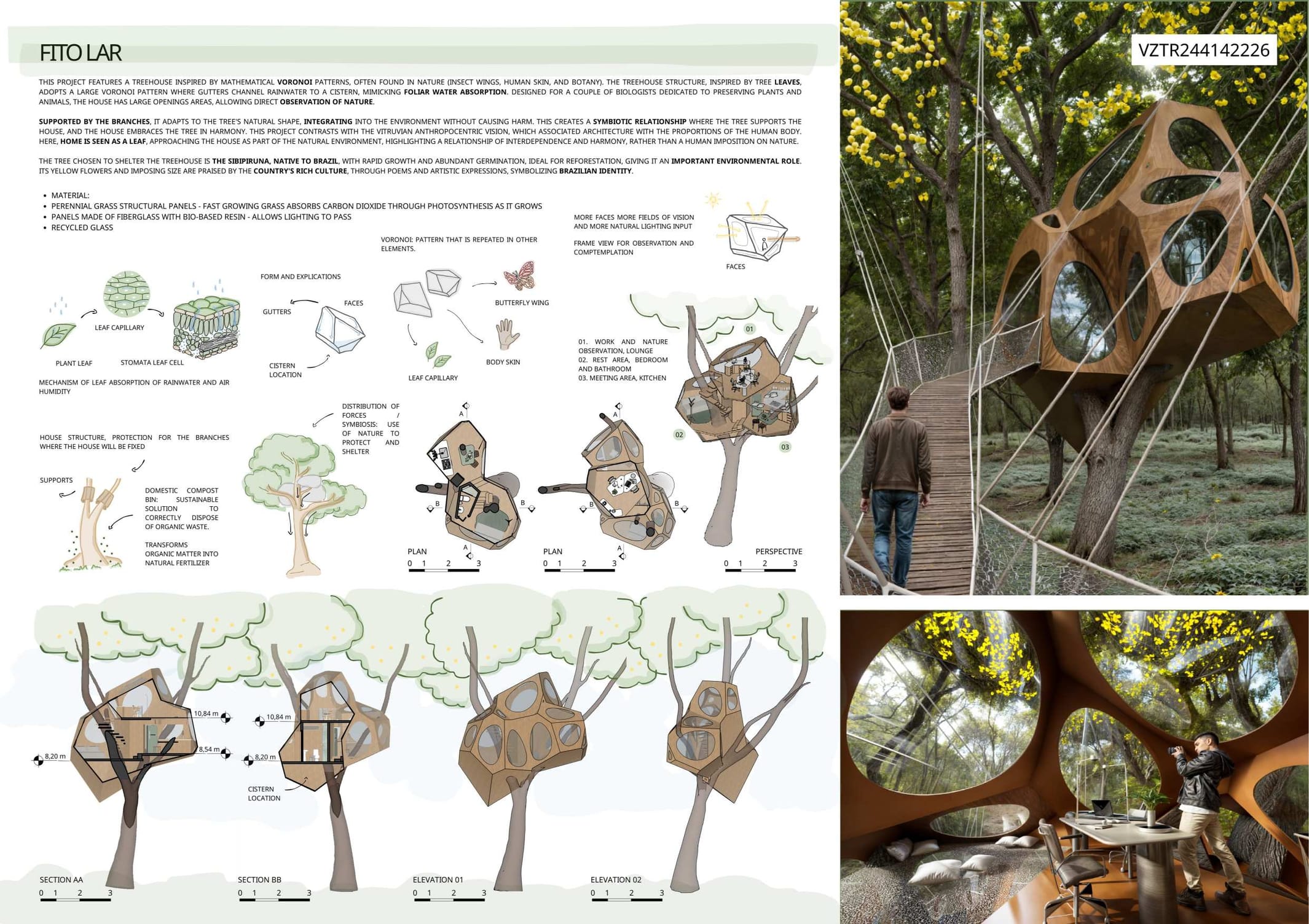 A creative trio of treehouse designs emerge as winners of the Tree ...