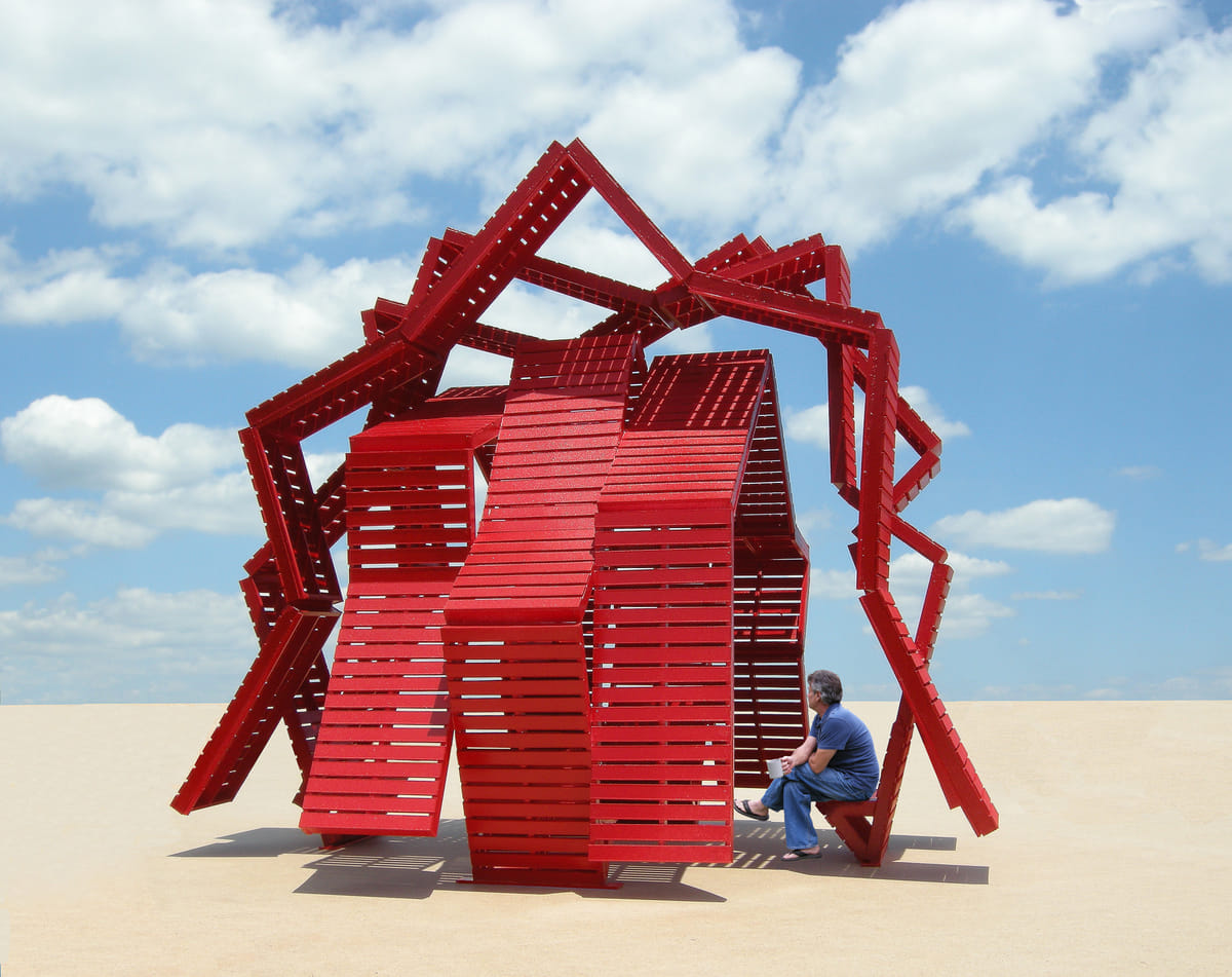 The Red Pavilion | michael jantzen | Archinect