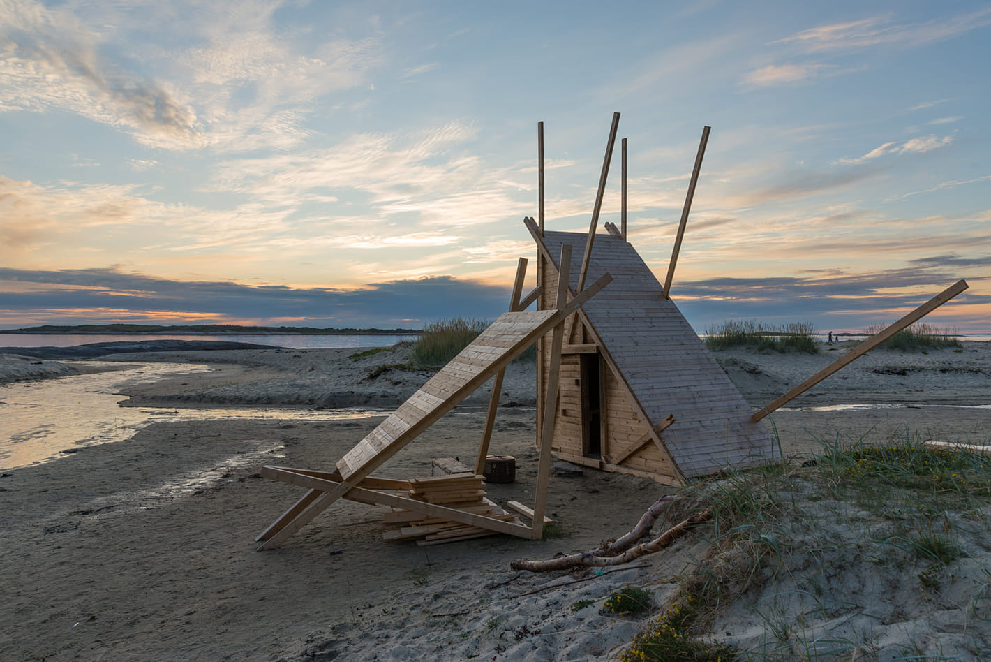 SALT festival celebrates arctic architecture in Sandhornøy, Norway