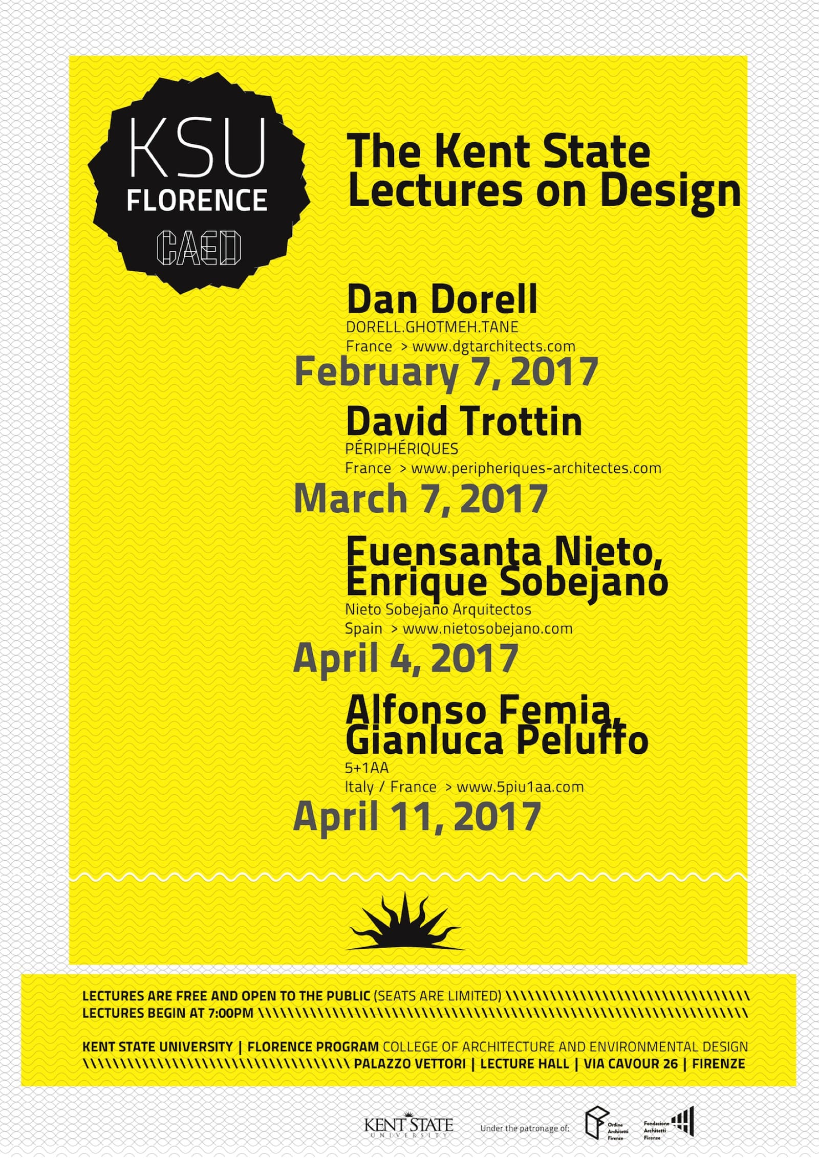 Get Lectured: Kent State University Florence, Spring '17 | News | Archinect