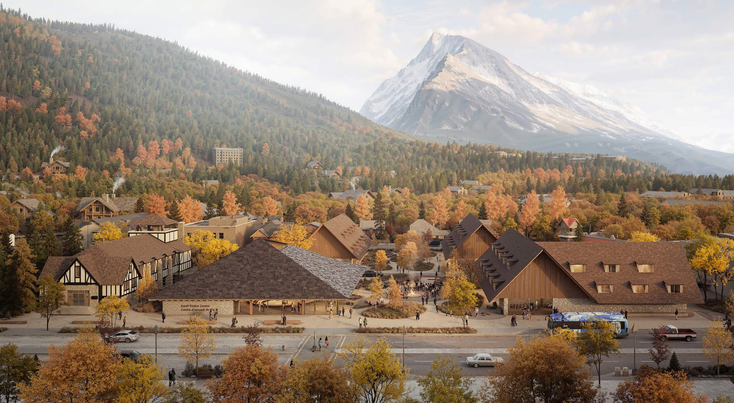 Kengo Kuma & Paul Raff win Alberta national park visitor center ...