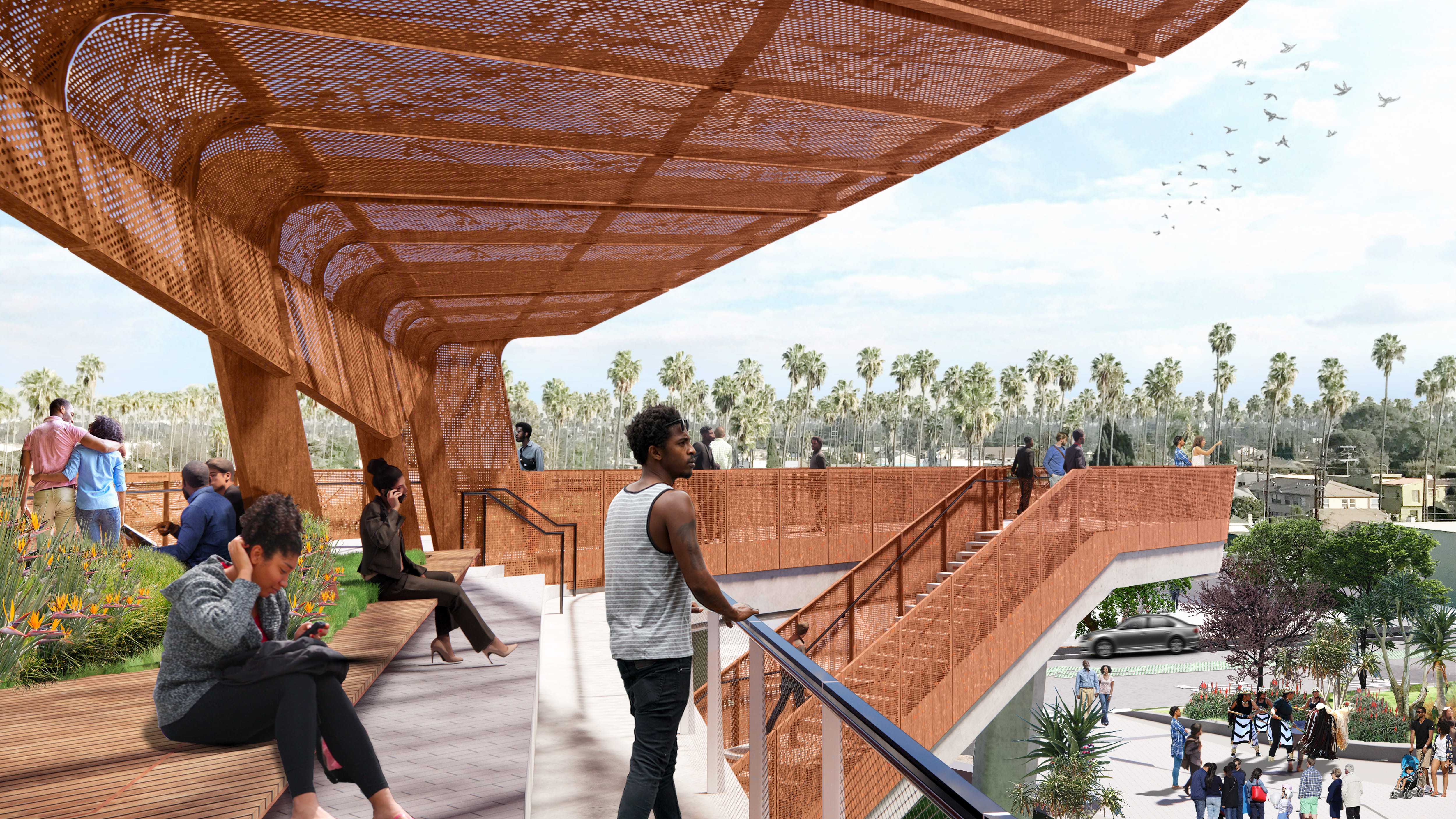 Destination Crenshaw's Sankofa Park segment sets an opening date for ...