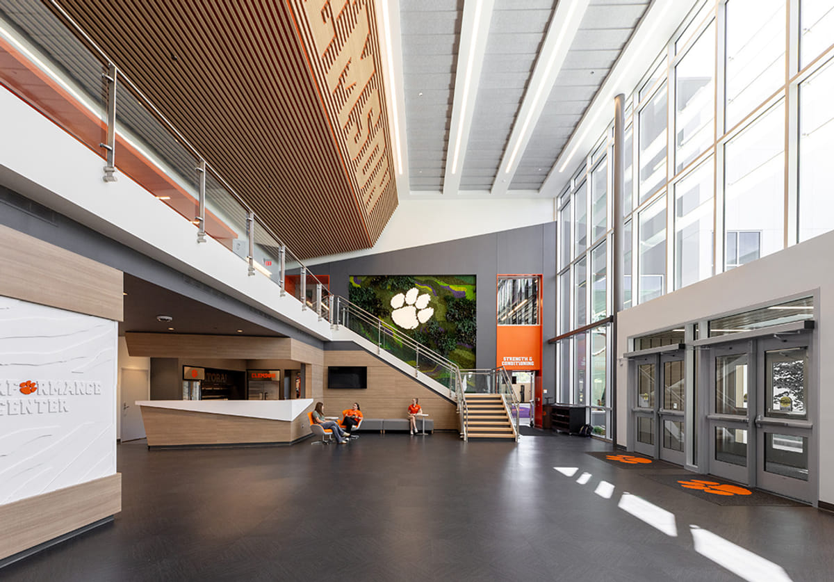 Clemson Watt Family Athletic Performance & Wellness Center Wins 2025 ...